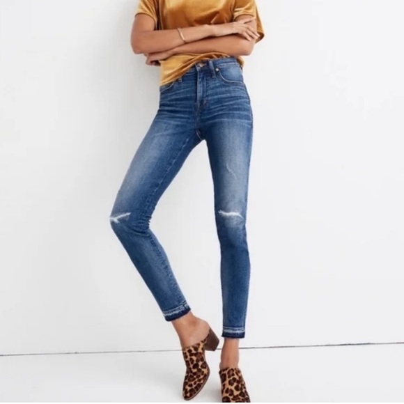 Madewell 9 High Rise Skinny
